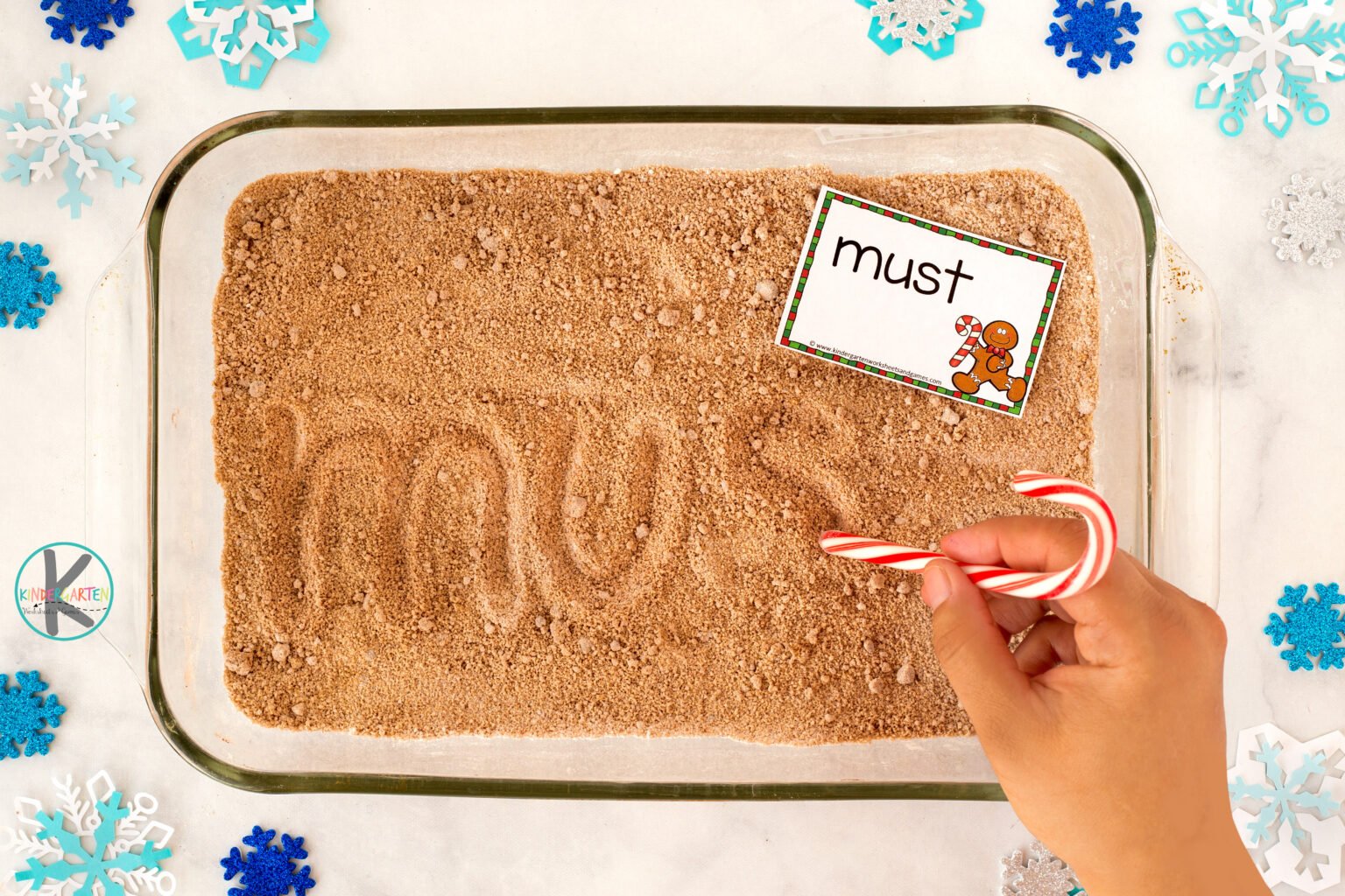 🎄 Gingerbread Sight Words - Christmas Activities for Kindergarteners