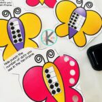 🦋 FREE Printable Butterfly Math Counting to 10 Punch Cards