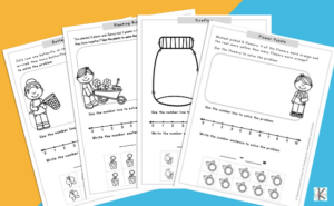 🌷 Free Spring Math Word Problems For Kindergarten