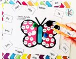 🦋 FREE Printable Cover the Butterfly Long I Phonics Game