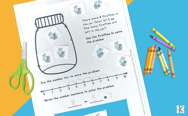 🌷 Free Spring Math Word Problems For Kindergarten