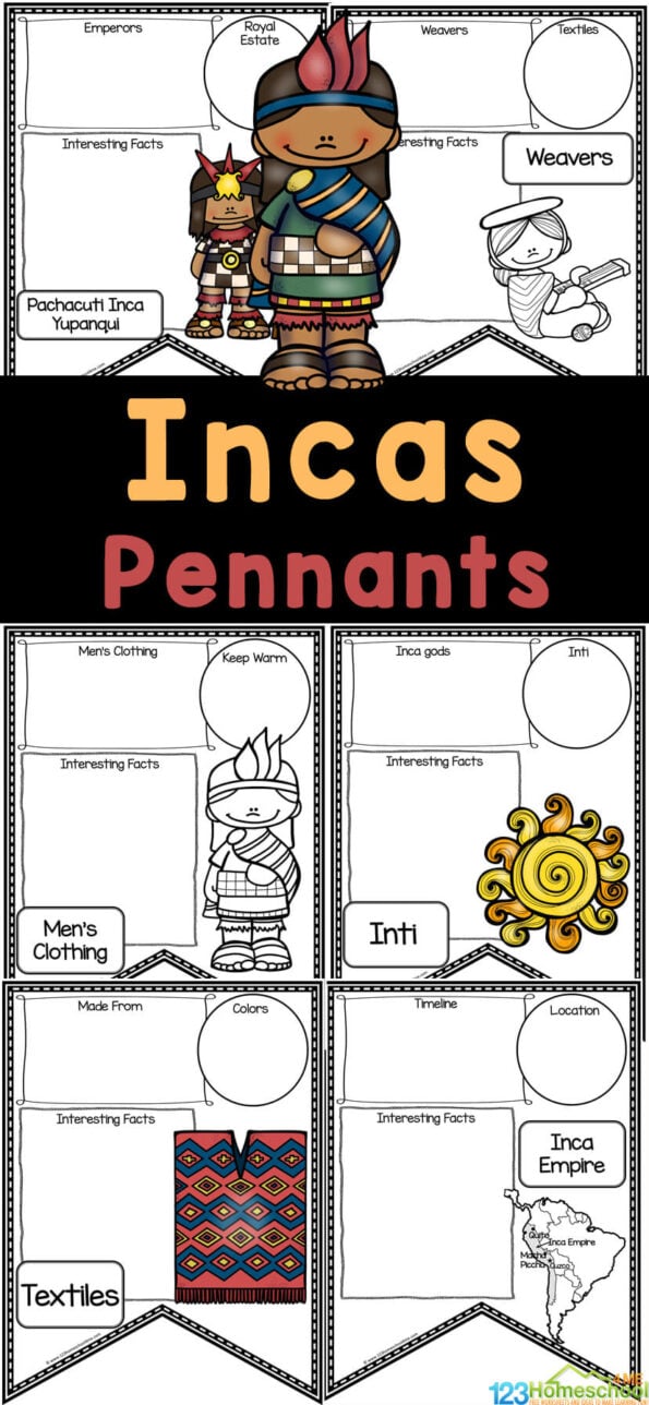 FREE Printable Aztec Coloring Pages for Kids