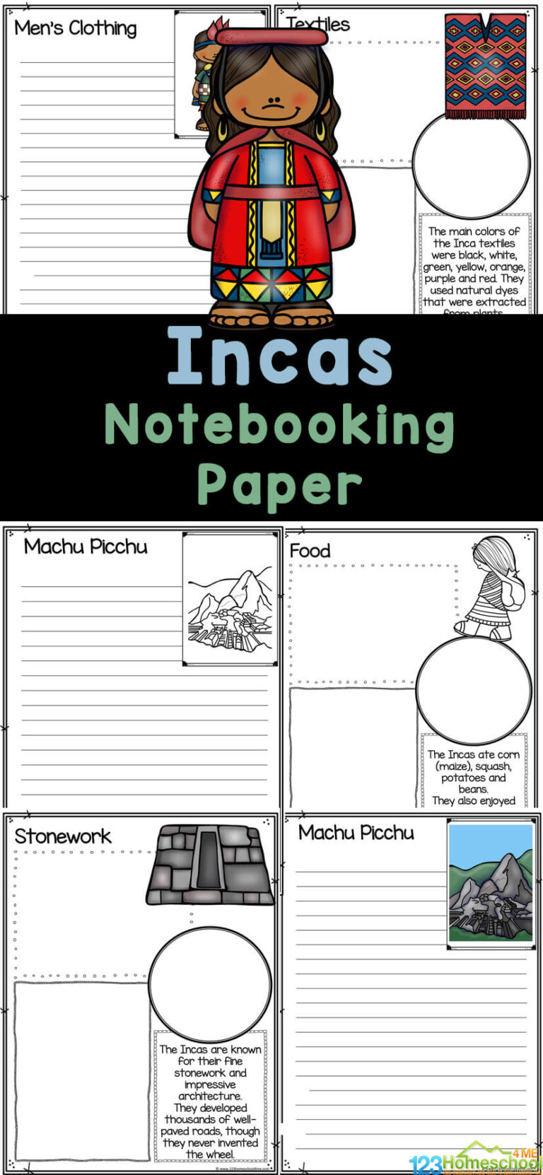 FREE Printable Inca Coloring Pages for Kids
