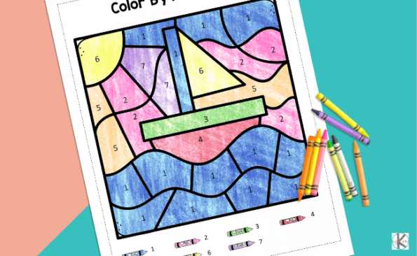 FREE Printable Kindergarten Summer Math Worksheets & Activty Sheets