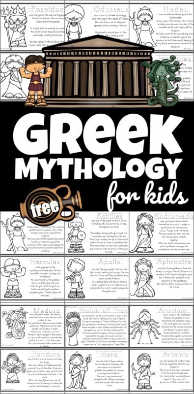 FREE Printable Ancient Greece History Coloring Pages