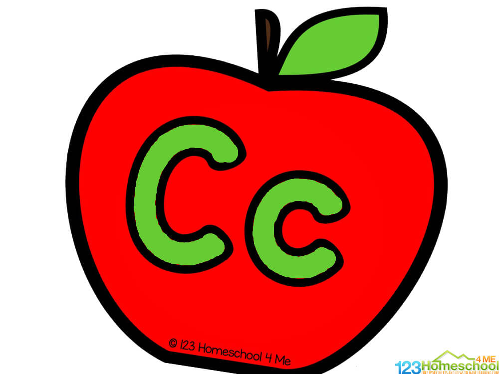 🍎 FREE Apple Letter Tracing Alphabet Mats Printables