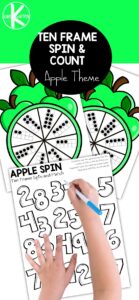🍎 FREE Printable Apple Counting Math Activity for Numbers 1-20