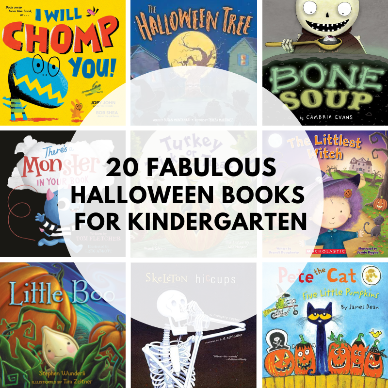 🎃 20 FUN Halloween Books for Kindergarten