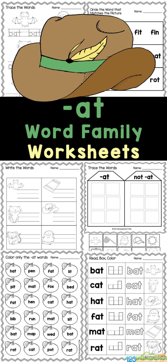 FREE Printable ee Word Family Sound Phonics Worksheets