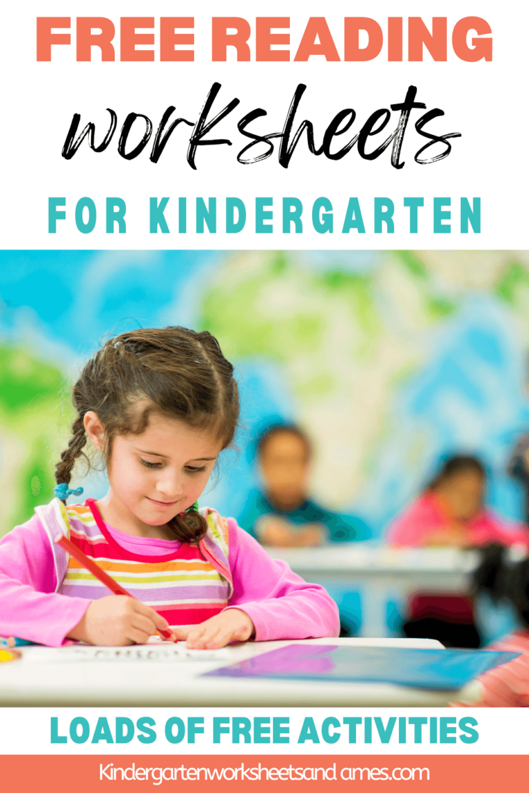 The Ultimate List of Free Reading Worksheets For Kindergarten ...