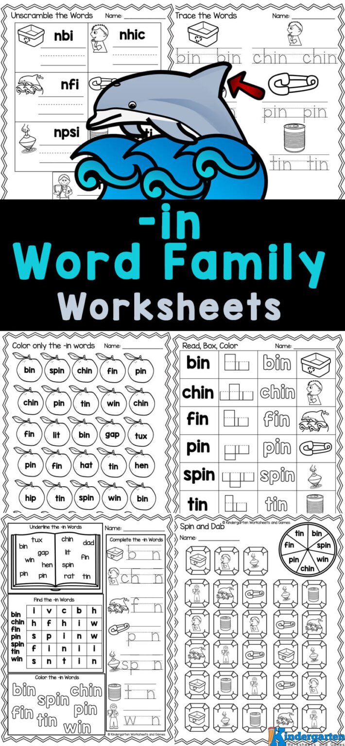 The Essential Guide to Teaching Word Families In Kindergarten