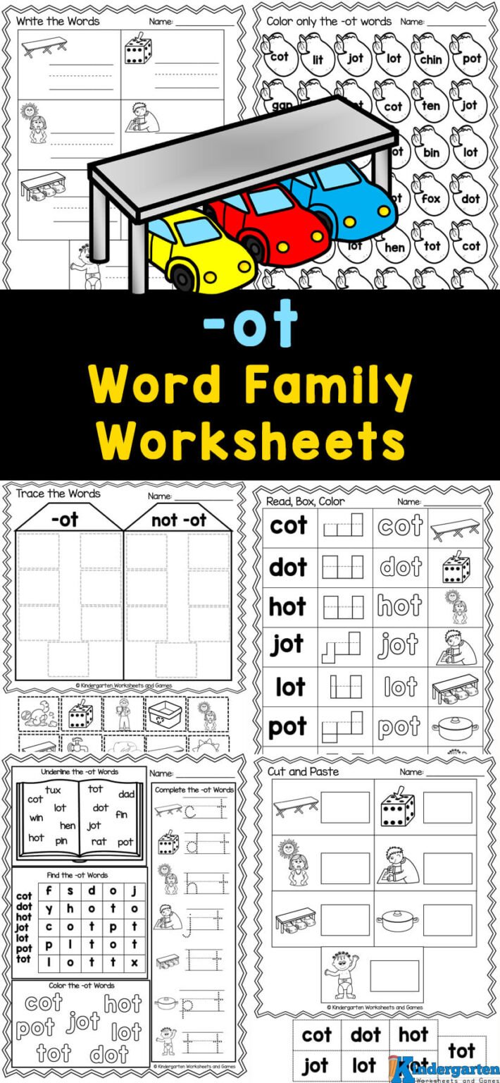 Word Family Worksheets