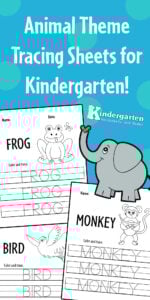 FREE Printable Zoo Animals Worksheet Pack