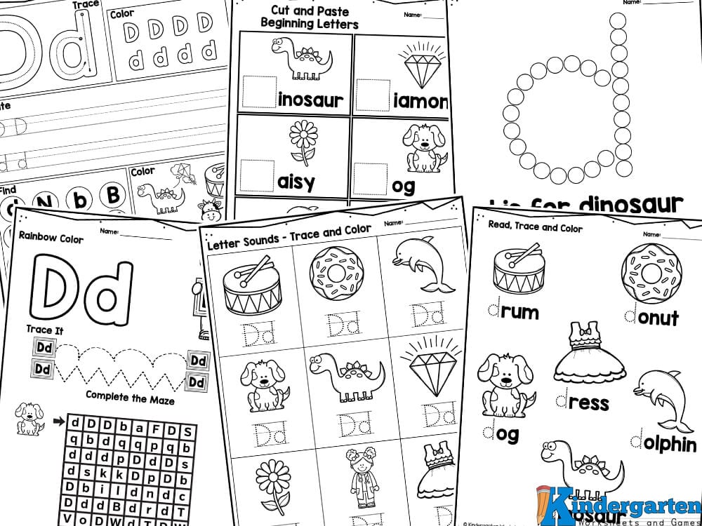 FREE Printable Letter D Tracing Worksheets For Kindergarten free-printable-letter-d-tracing-worksheets-for-kindergarten