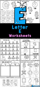 FREE Printable Letter A Worksheets for Kindergarten