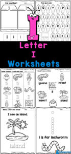 FREE Printable Letter U Worksheets for Kindergarten