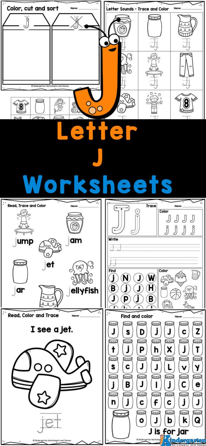 FREE Printable Letter U Worksheets for Kindergarten