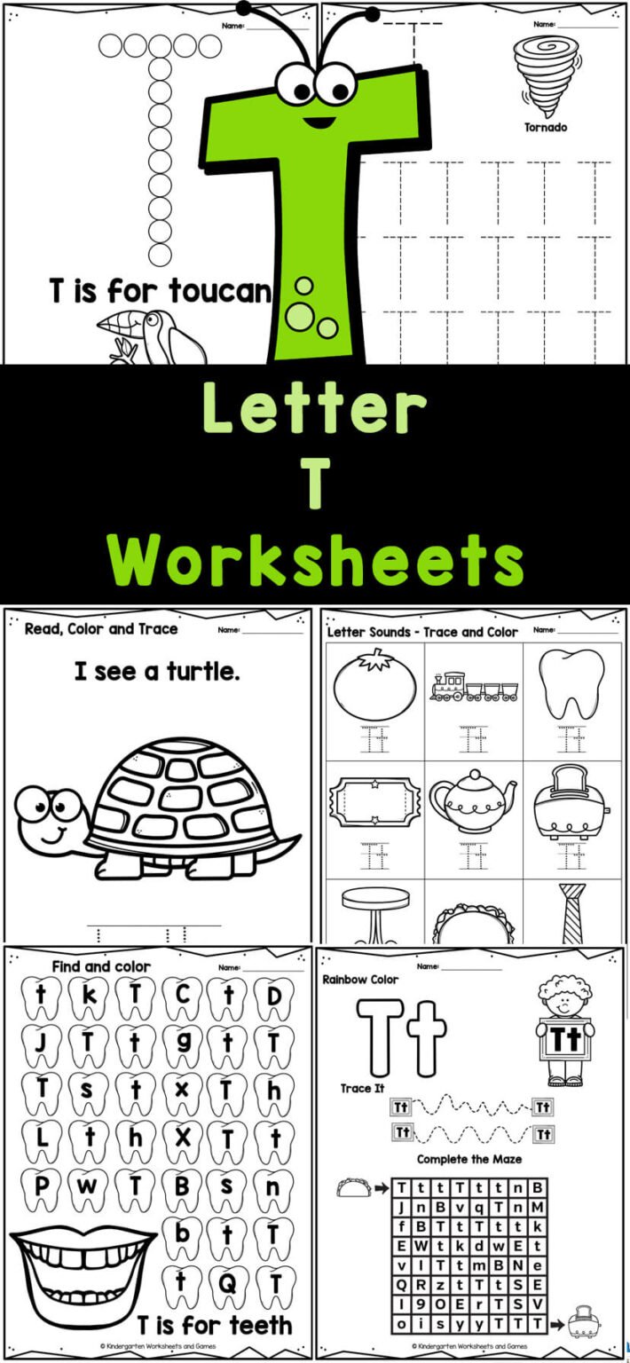 FREE Printable Letter P Worksheets for Kindergarten
