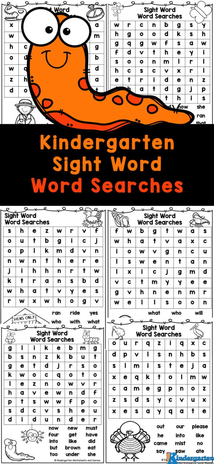 Free Printable Mini Books for Kindergarten Students