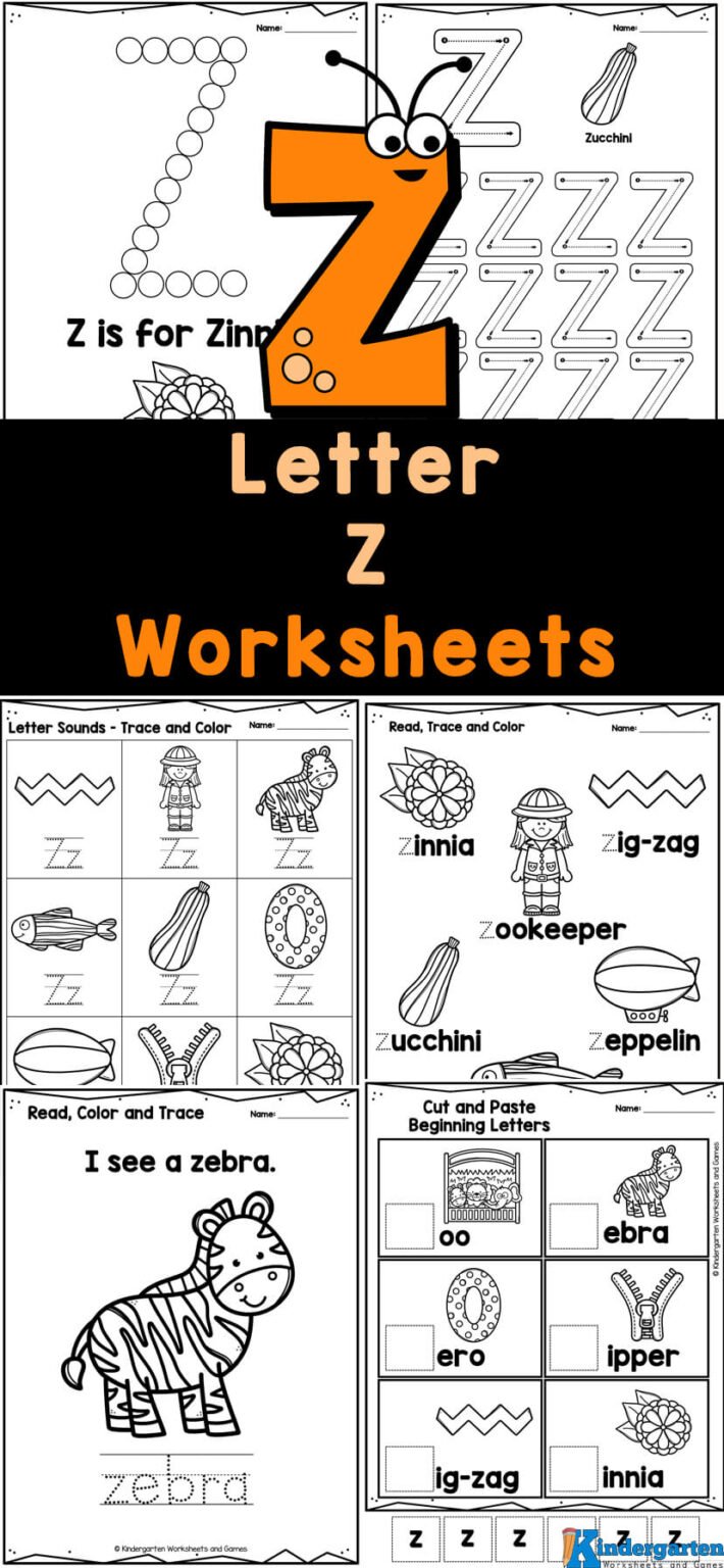 FREE Printable Letter U Worksheets for Kindergarten