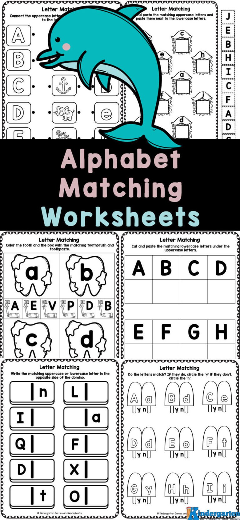 FREE Printable Fill in the Missing ABC Letters Alphabet Worksheets