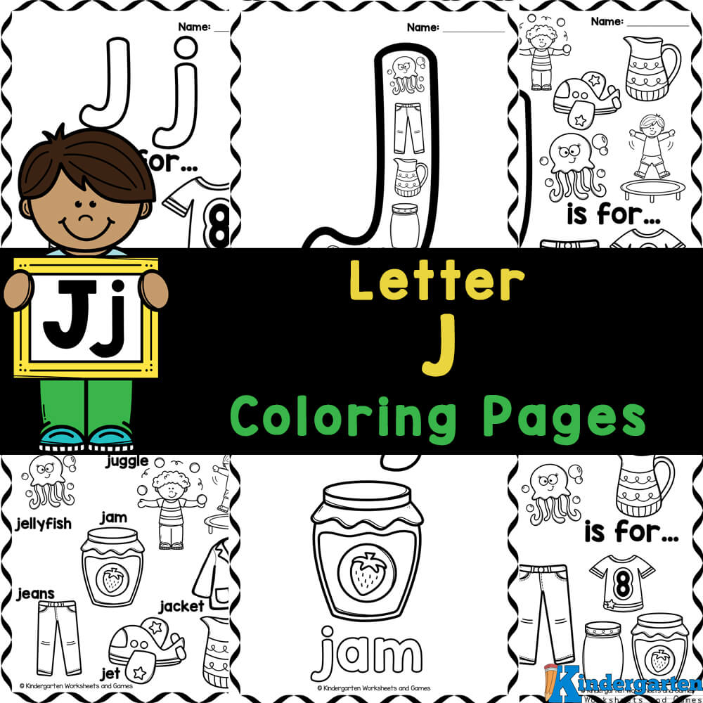 Letter J Coloring Pages For Preschool [2025]