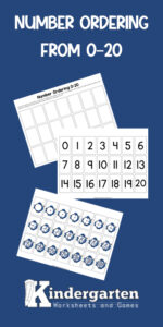 Putting Numbers in Order - FREE Printable Ordering Worksheet for ...