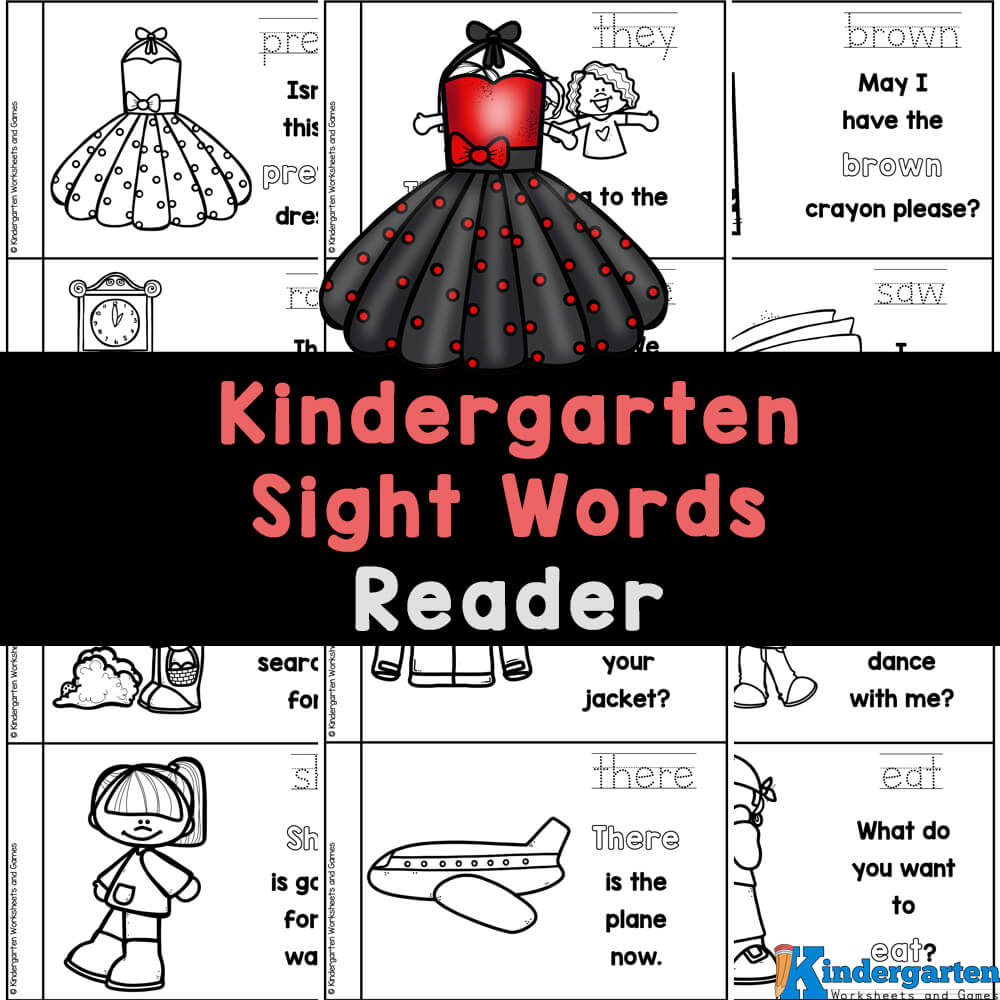FREE Printable Kindergarten Sight Word Flashcards (List of 100 Words to ...