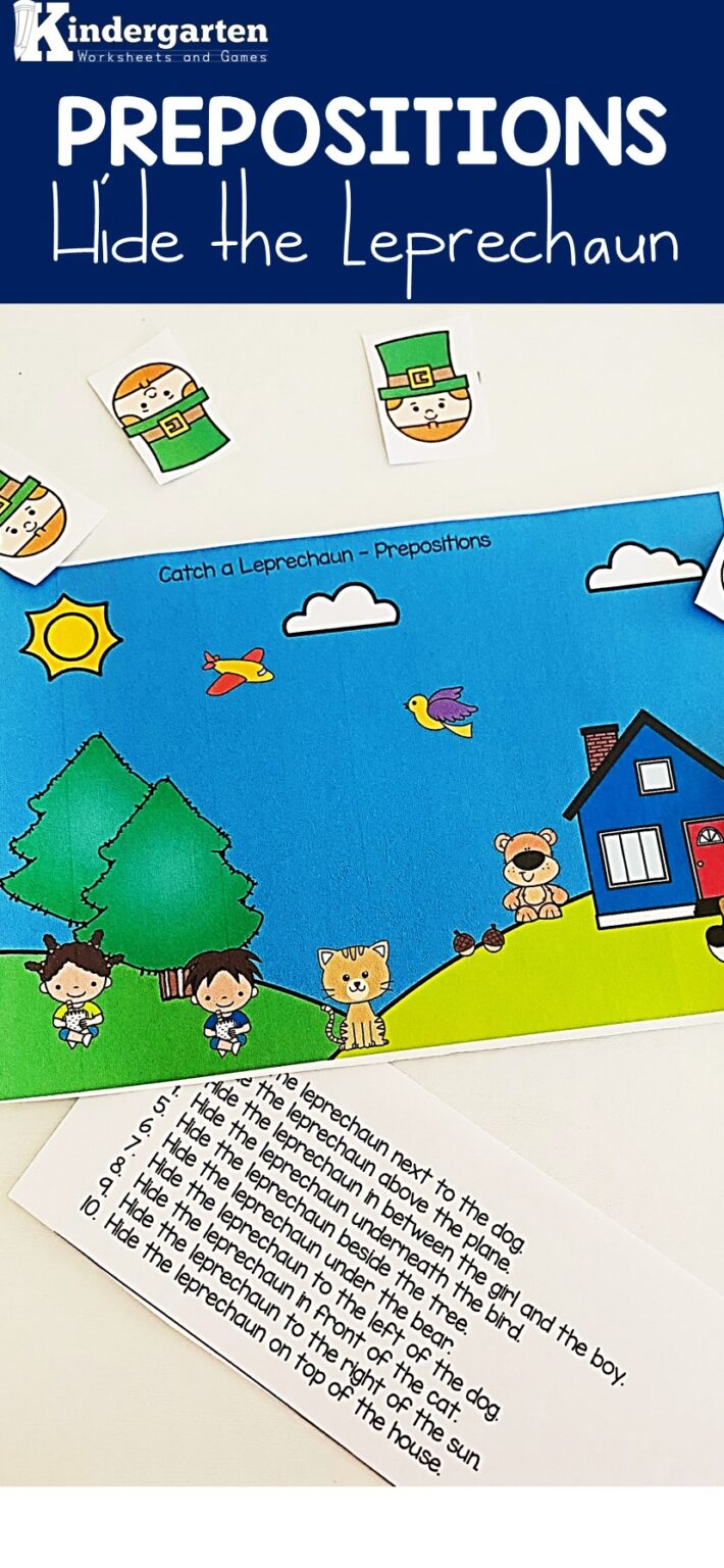 Learn Prepositions with Lucky Leprechaun Activity (Free Printable)