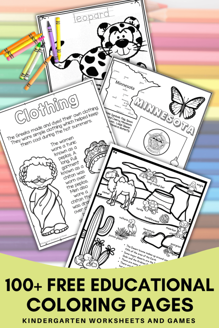 3000+ Free Coloring Sheets Arranged by Type + Why Color Sheets are ...