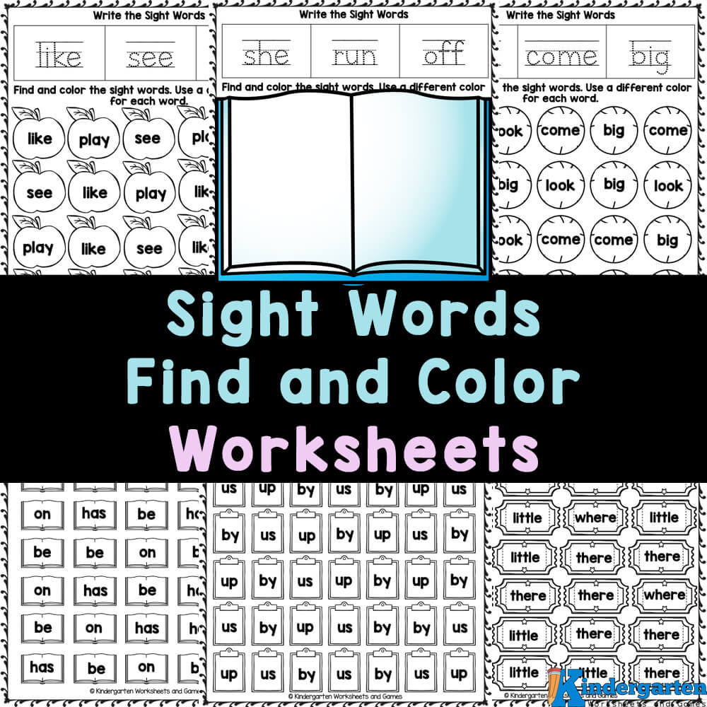 FREE Printable Kindergarten Sight Word Flashcards (List of 100 Words to ...