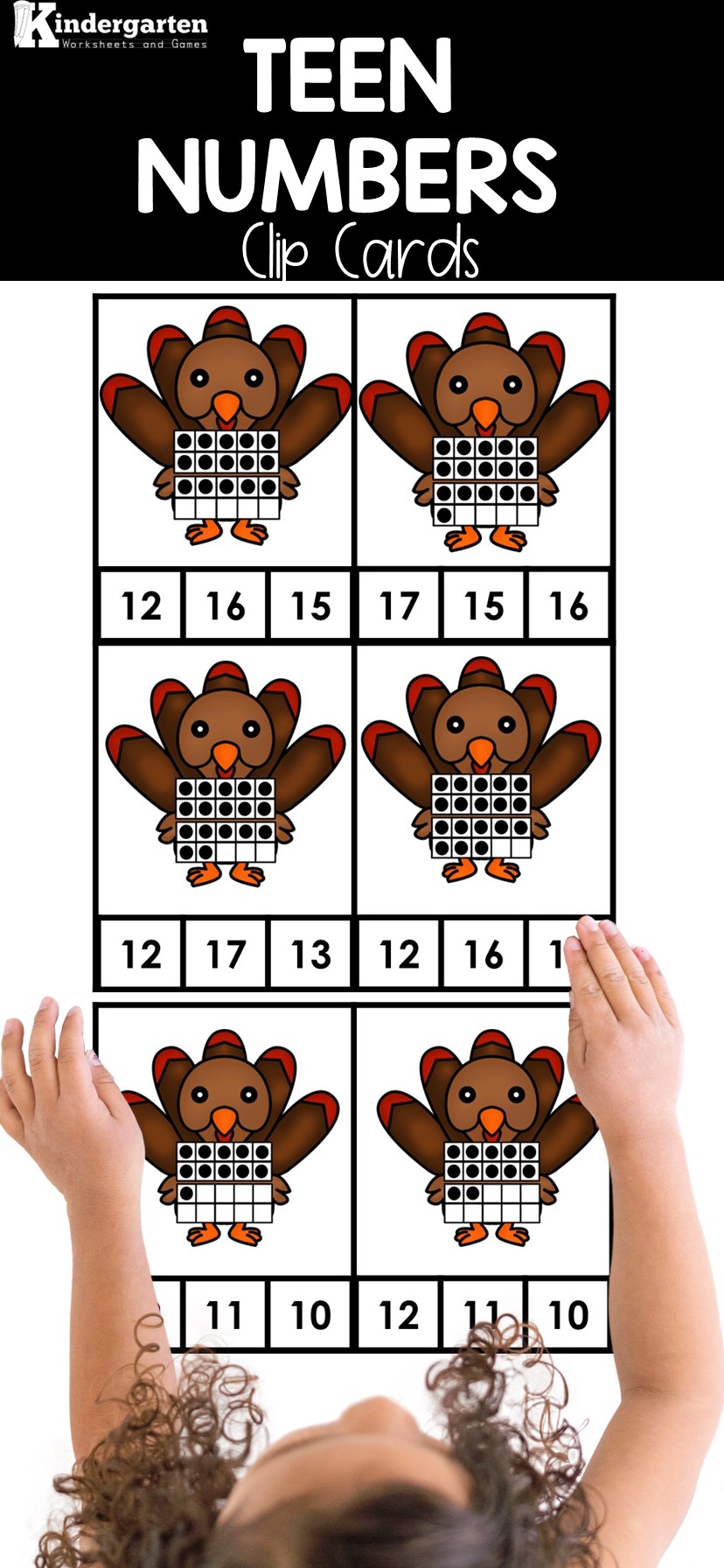 Turkey Teen Number Games: Engaging Activities for November
