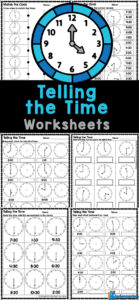 🕰️ Kindergarten Clock Worksheets - Digital and Analog Telling Time Practice