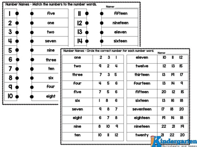 Write in Words! Number Names 1 to 100 Worksheet