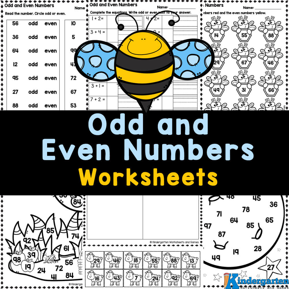 Even And Odd Worksheet