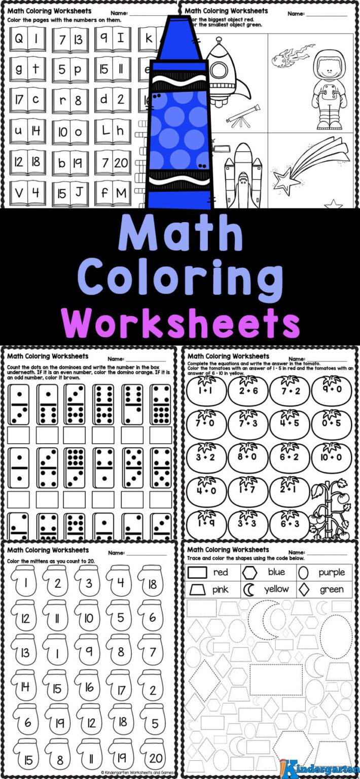 ️ Ones and Tens Place Value Worksheets for Kindergarten Math