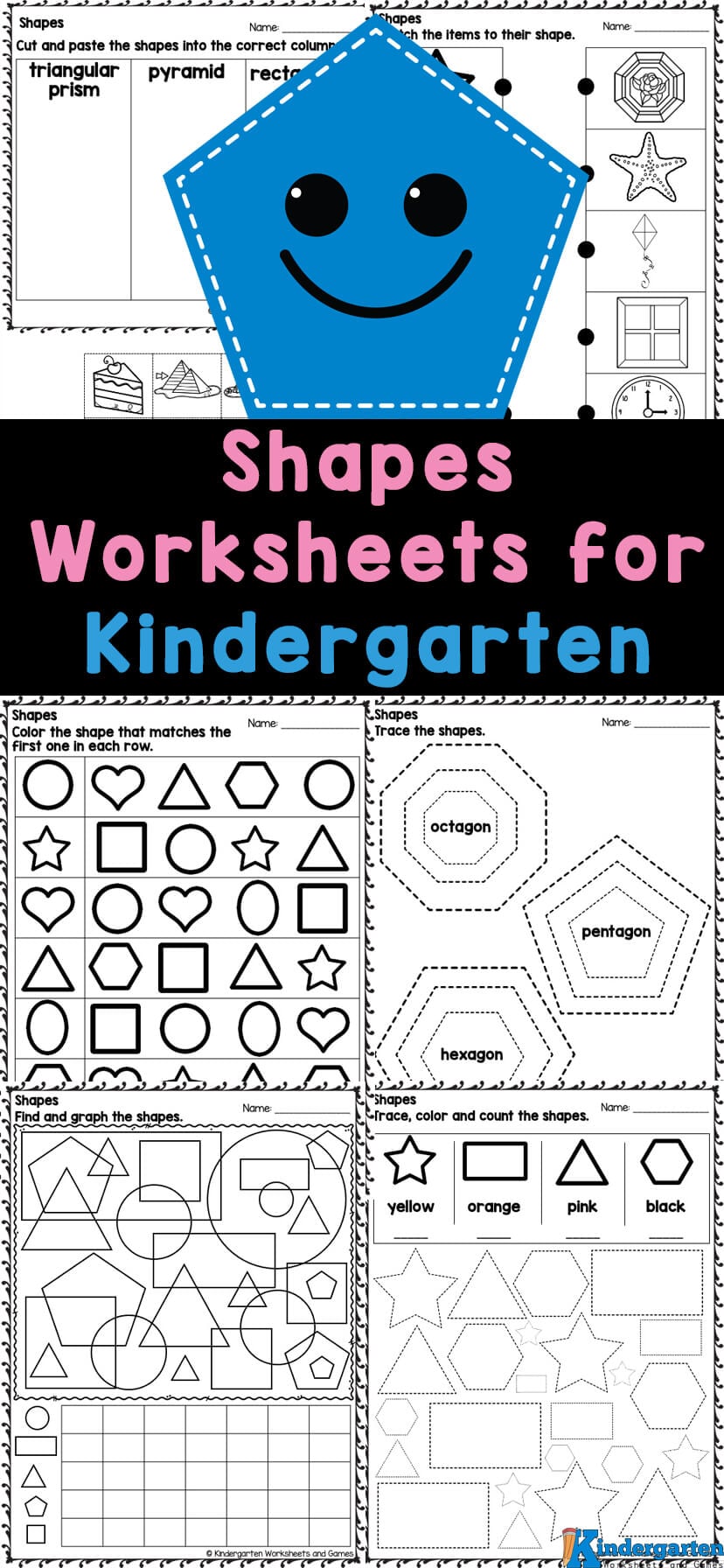 FREE Prinable Shape Tracing Worksheets
