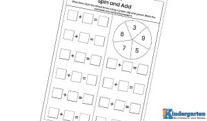 Kindergarten Single Digit Addition Worksheets (Addition to 10)