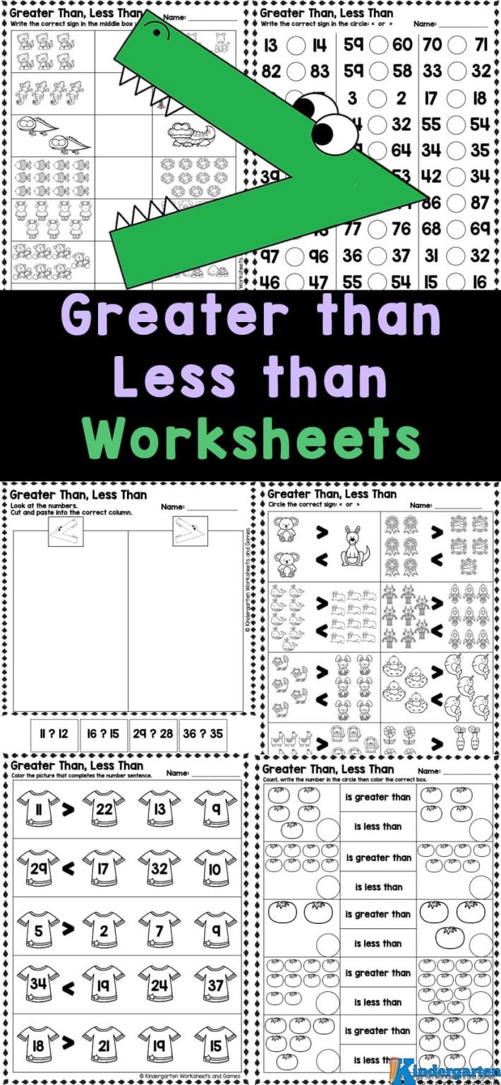 Kindergarten Math Problems - Free Addition and Subtraction Worksheets