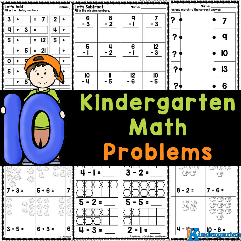 Kindergarten Morning Work Worksheets - 30 Free pages!