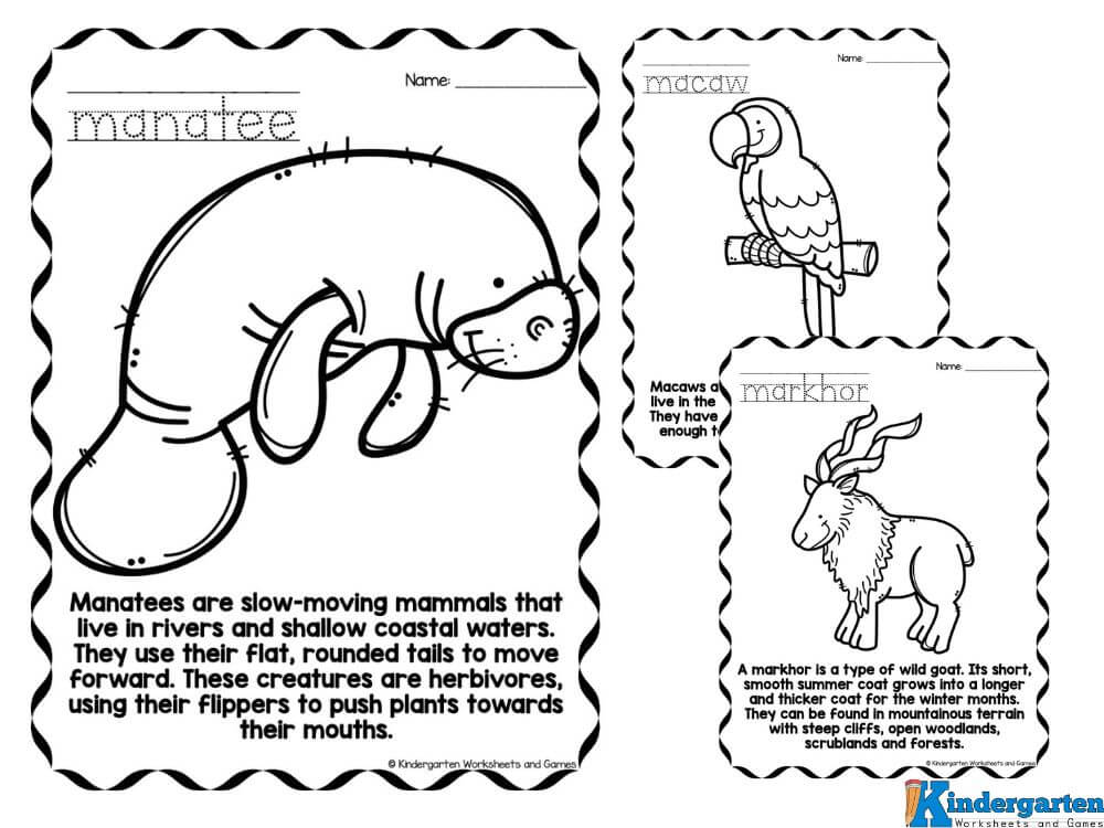 Endangered Animals Coloring Pages